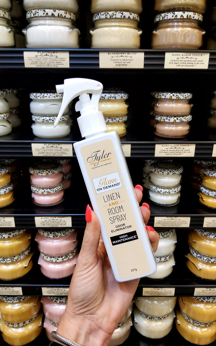 HIGH MAINTENANCE® -GLAM ON DEMAND® LINEN & ROOM SPRAY – Deb & Co. Boutique