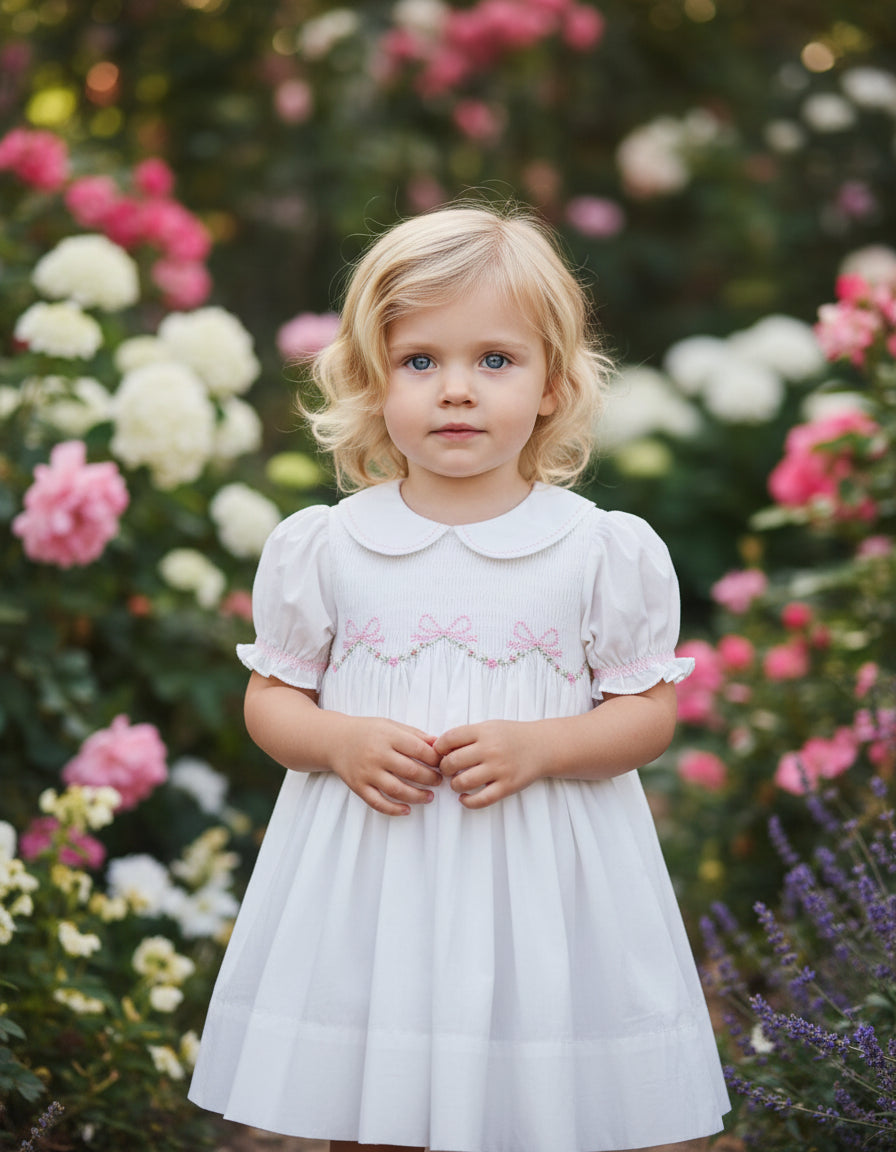 JULIETTE DRESS RIBBON AND ROSES – Deb & Co. Boutique